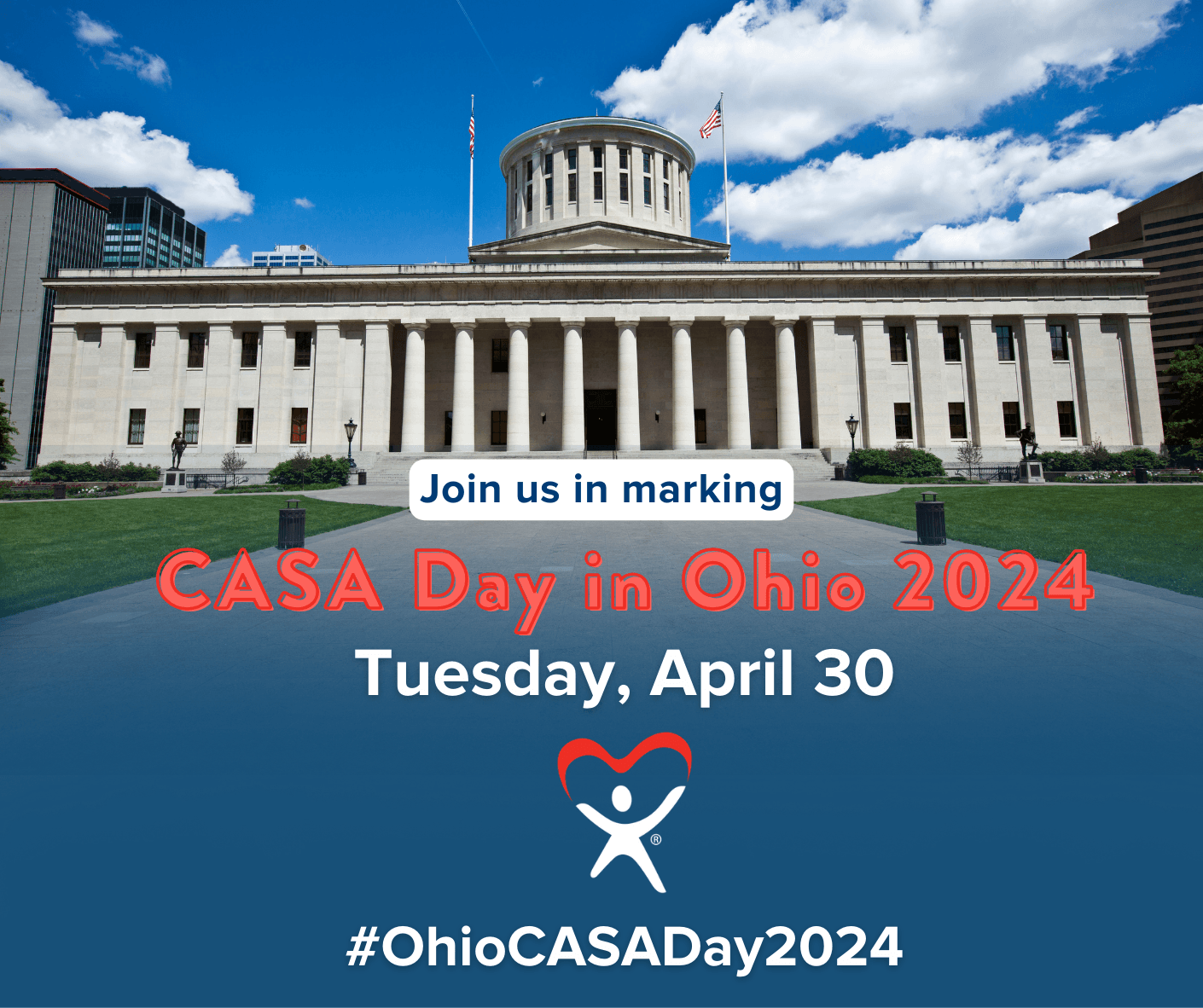Tuesday, April 30th to be designated “CASA Day in Ohio” 2024 - Ohio CASA
